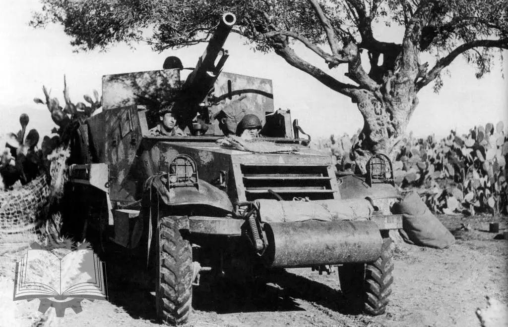 チュニジアの戦いの間、彼らはApogee CombatキャリアキャリアGMC M3になりました