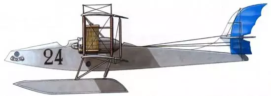 Seefliger Torpedo Bomber Borel-Odier B.O. 2 (B.O.T). Frankräich