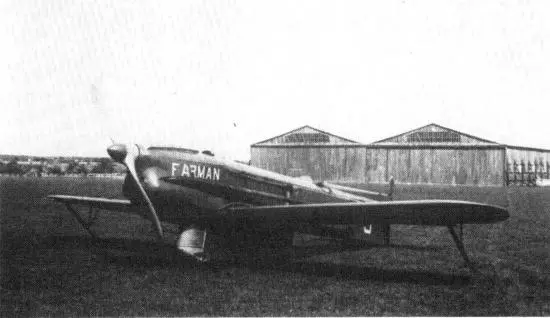 Farman F 370 ja F 380 kilpa -lentokoneet. Ranska