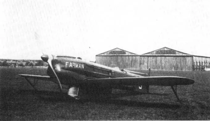 Farman F 370 och F 380 racingflygplan. Frankrike