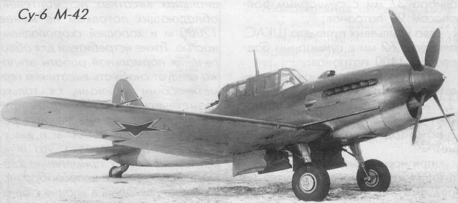 Su-6 Aereo d'attacco principale alternativo dell'URSS durante la Grande Guerra Patriottica.