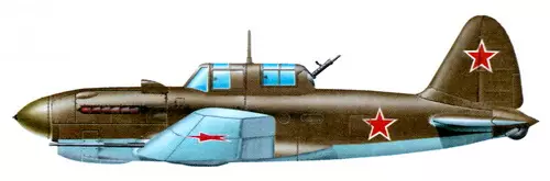 Su-6 Alternatibong pangunahing sasakyang panghimpapawid ng pag-atake ng USSR sa panahon ng Great Patriotic War.