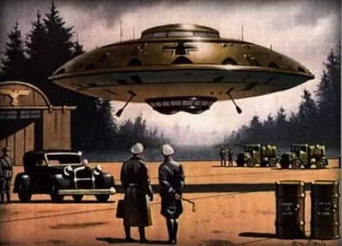 Vem slog "hjältar" från amiral Bert eller myten om det nazistiska UFO: et