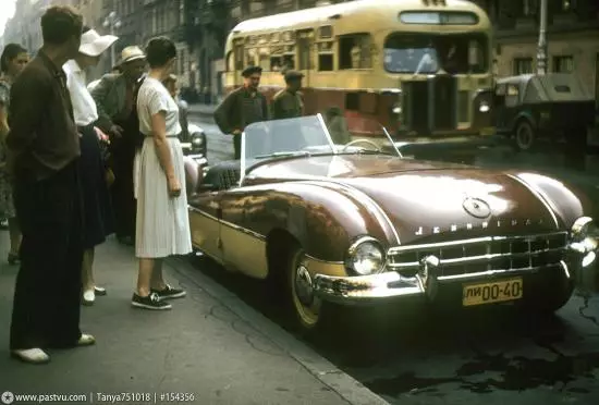 I-cabriolet yokuzenzela iBabich "iLeningrad". I-USSR 1956