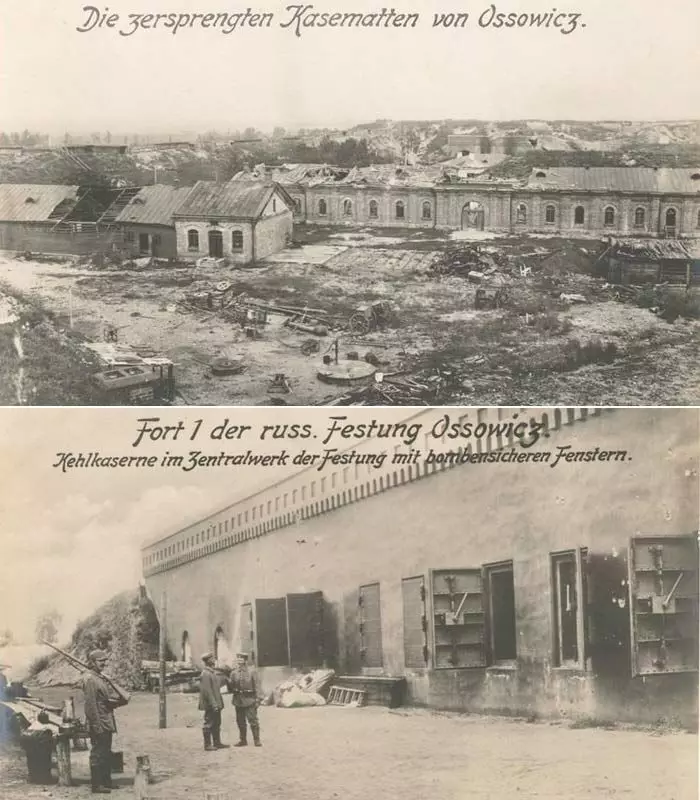 Festung Osowetskaja. Angriff der "Toten" am 6. August 1915