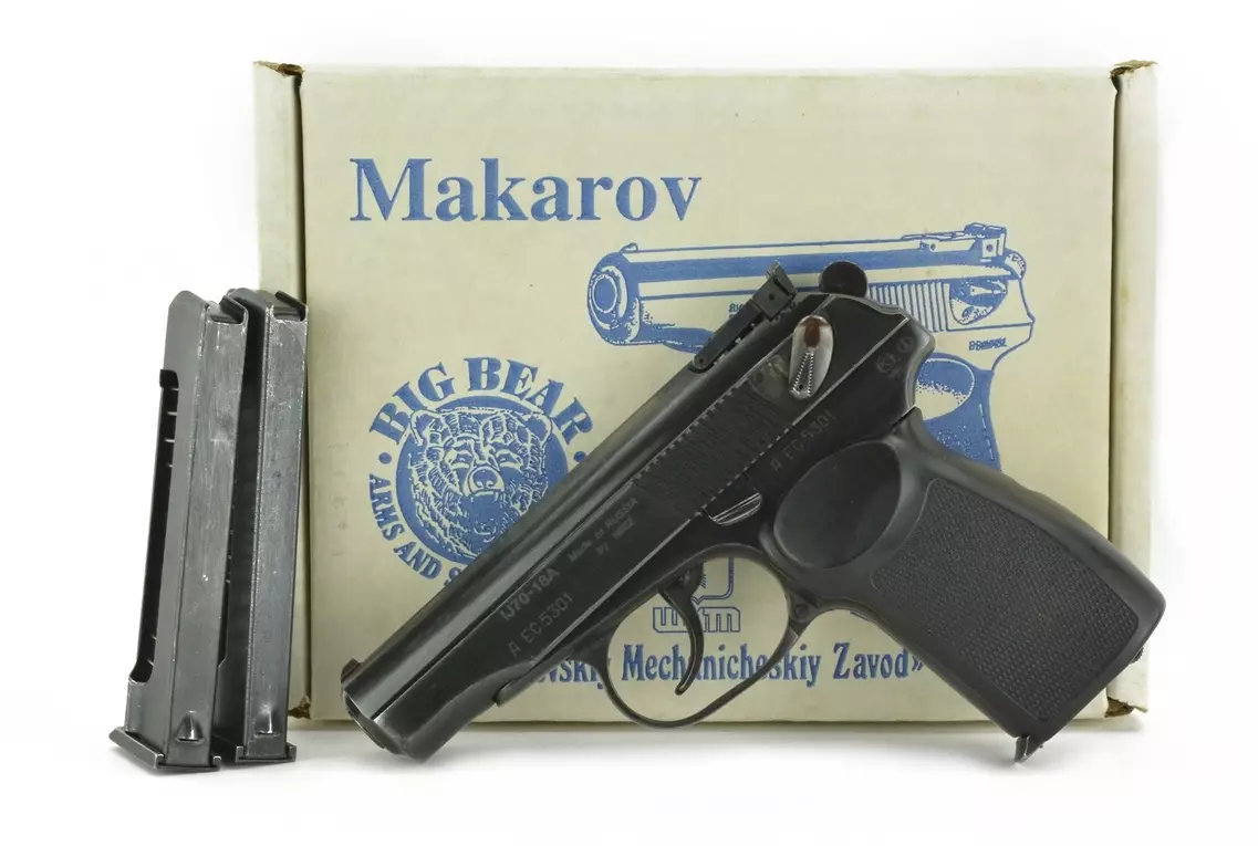 9 × 18 mm Pistol IZH-70-18A. Cowanauss.com.