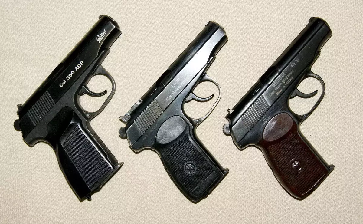 IL-71N, IL-70 és IL-70-01 pisztolyok. Fórum.guns.ru.