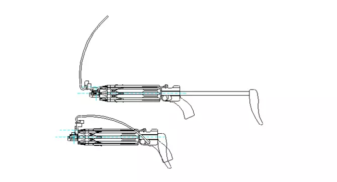 تیربار کمان Revolver