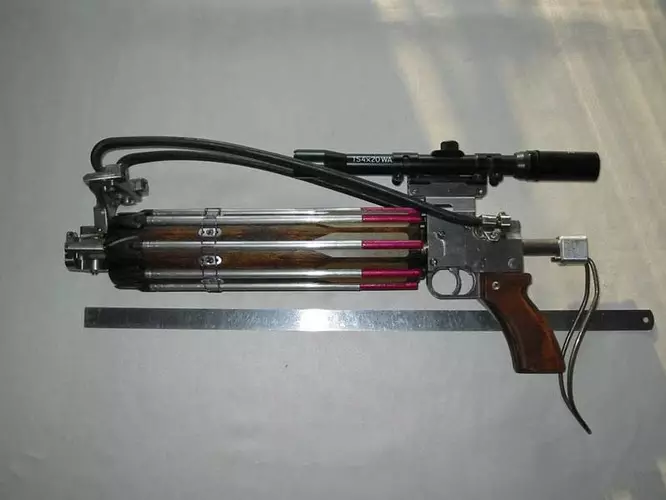 Arbalète revolver