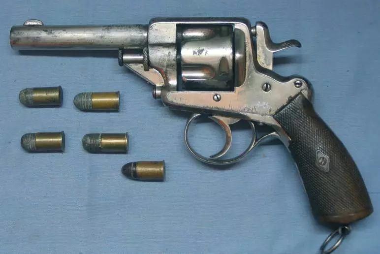 Revolver Frankotta Caliber .500 WeBlings of ELA - 12.7-mm, 1877
