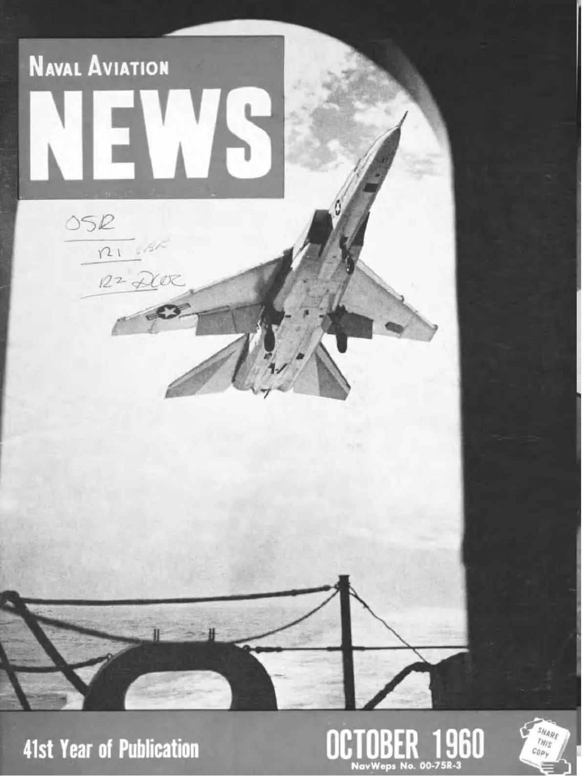 Arhiva časopisa Naval Aviation News Magazine