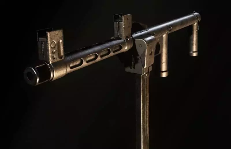 Pistoal-masine Gun E.M.R. 44, model út it spultsje Call of Duty: WWII