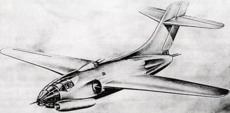 Проект на реактивна бомбардирана су-10. СССР