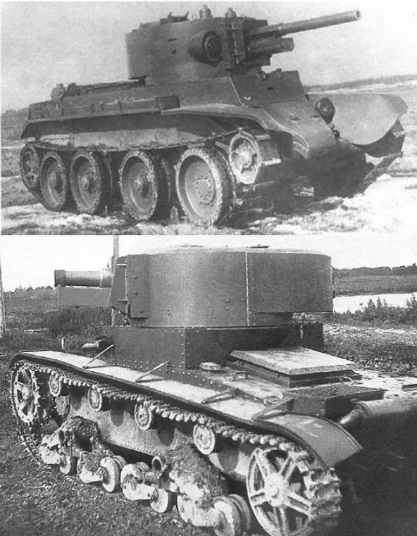 Tankomir 26-27-28 (diel 3.2) De earste medium artillerytanks en selsridende gewearen