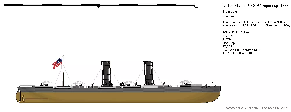 1884.00.00 Flotta. Fregate grandi