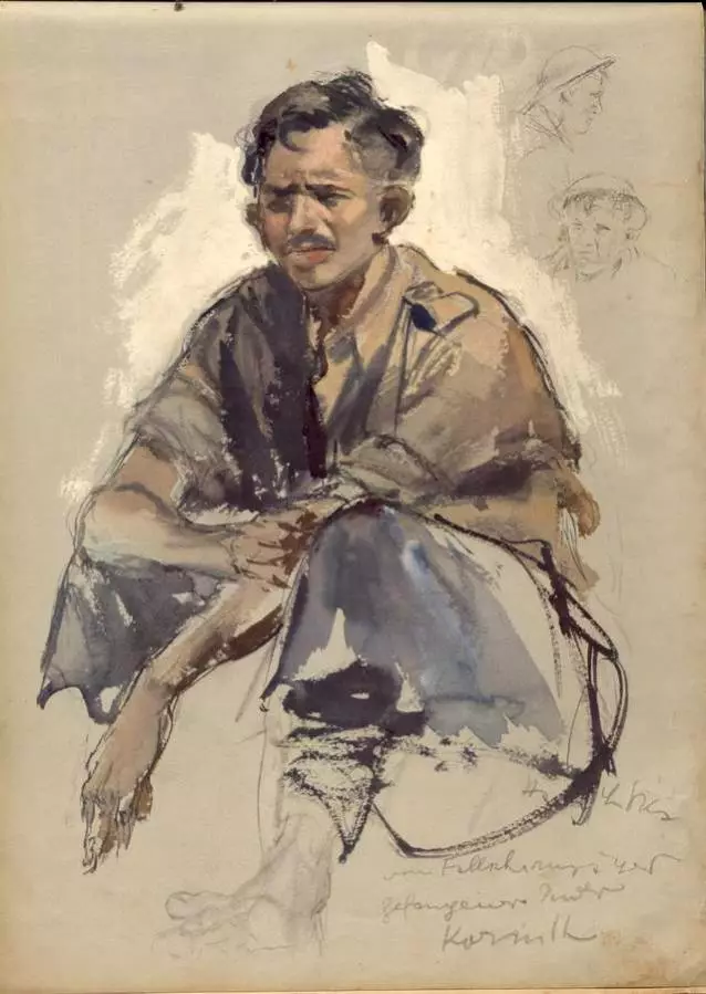 Військова живопис Третього Рейху. Ханс Лиска