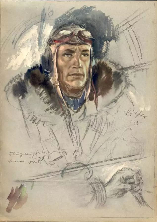 Військова живопис Третього Рейху. Ханс Лиска
