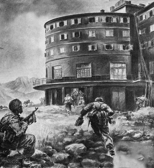 Өченче Рейхның сугыш картинасы. Ганс Лиска