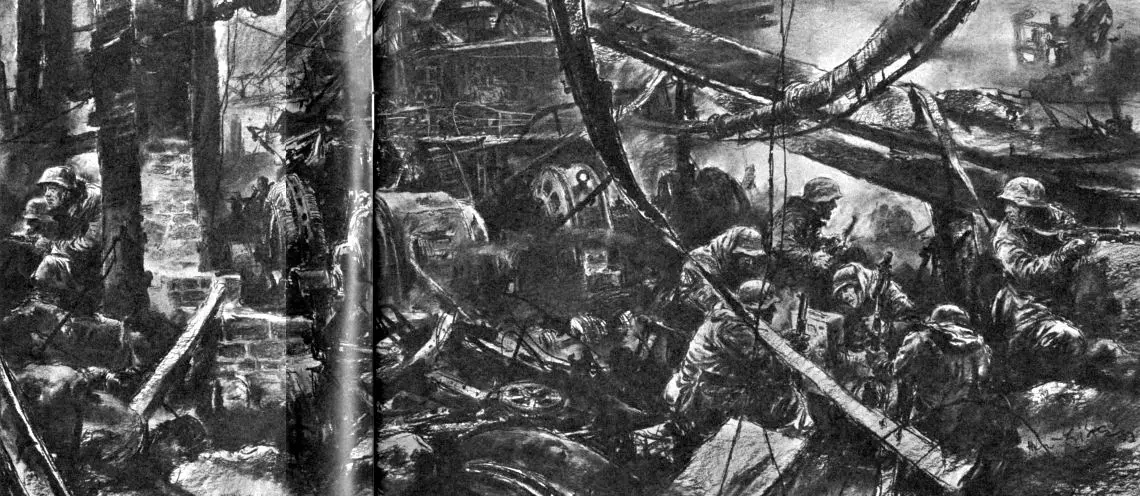 Өченче Рейхның сугыш картинасы. Ганс Лиска