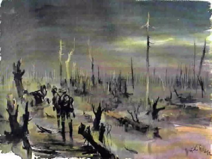 Lukisan perang tina Reich Katilu. Hans Liska