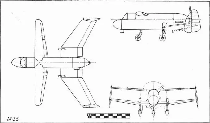 מטוסים ניסיוניים M.35 Libellula. הממלכה המאוחדת