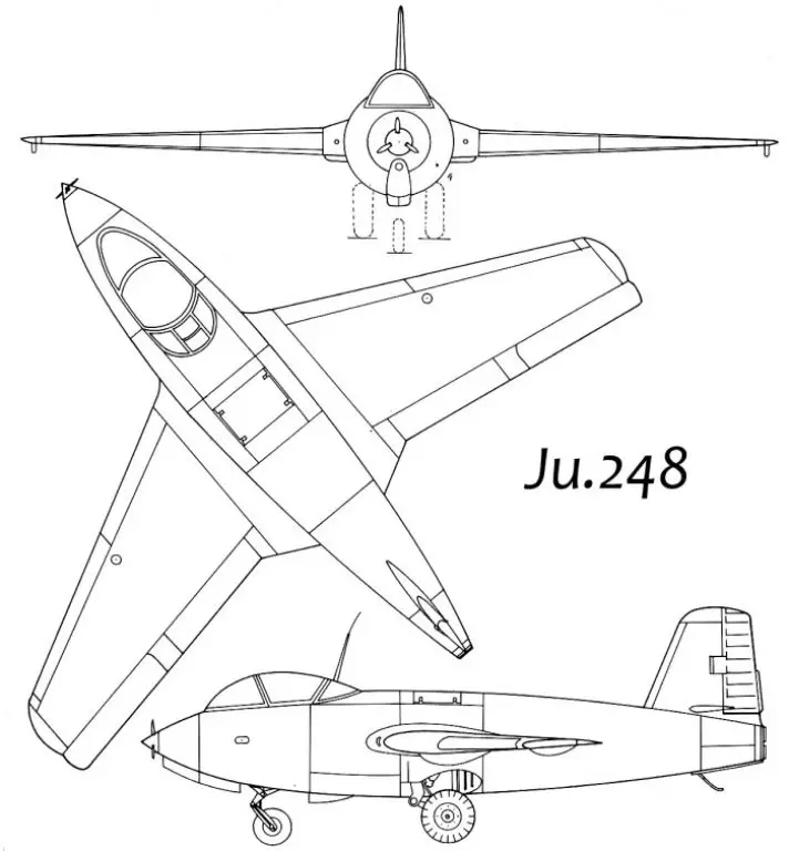 Ju.248 (ME263) net Serien