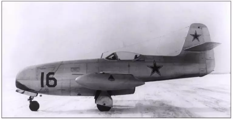 Front Fighter Yak-23. The USSR.