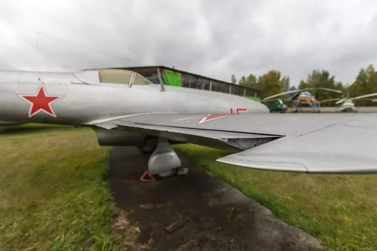 Yak-23 pejuang depan. USSR.