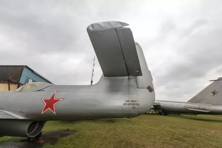 Yak-23 pejuang depan. USSR.