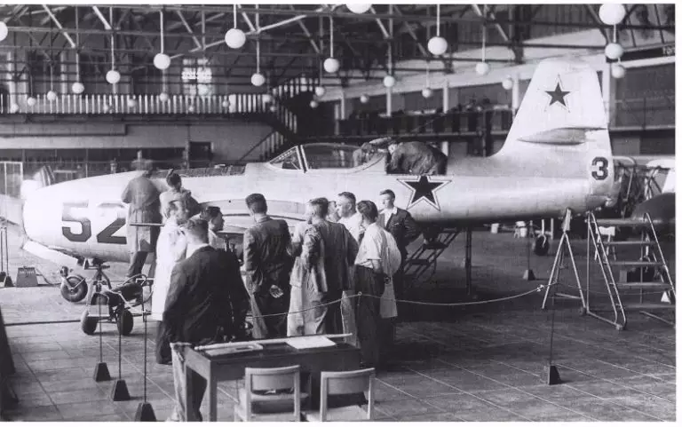 Front Fighter Yak-23. The USSR.