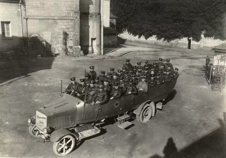 German armored trade in the First World War. Part 6. Mannesmann-Mulag Straßenpanzerwagen. 1916. KSHM Hermansky