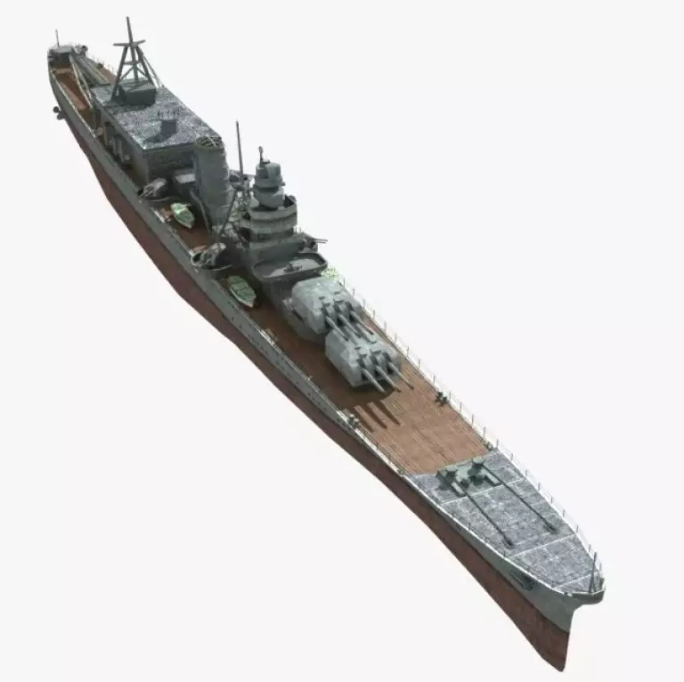 Ақ қарғаны император паркі. Light Cruiser түрі