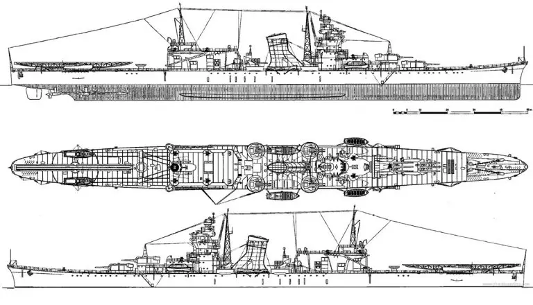 ناوگان امپراتور سفید سفید. نوع Cruiser Light