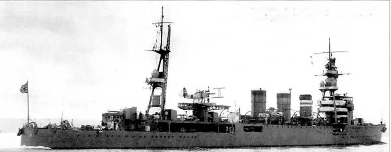 Liicht Cruiser Japan. Cruiser Typ 