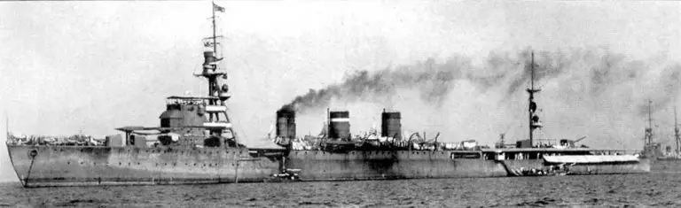 Легкий крейсер «Юрі», серпень 1923 р