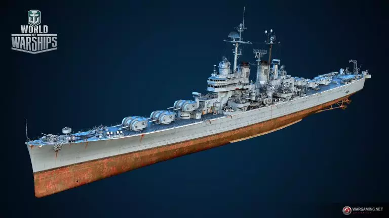 Pēdējais viegls artilērijas Cruiser of America