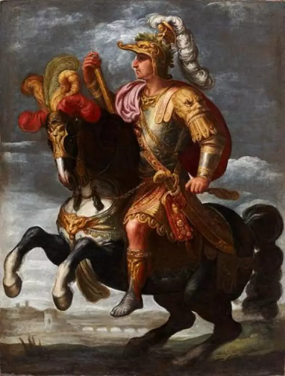 Ritratto di Gallio Riding Horse