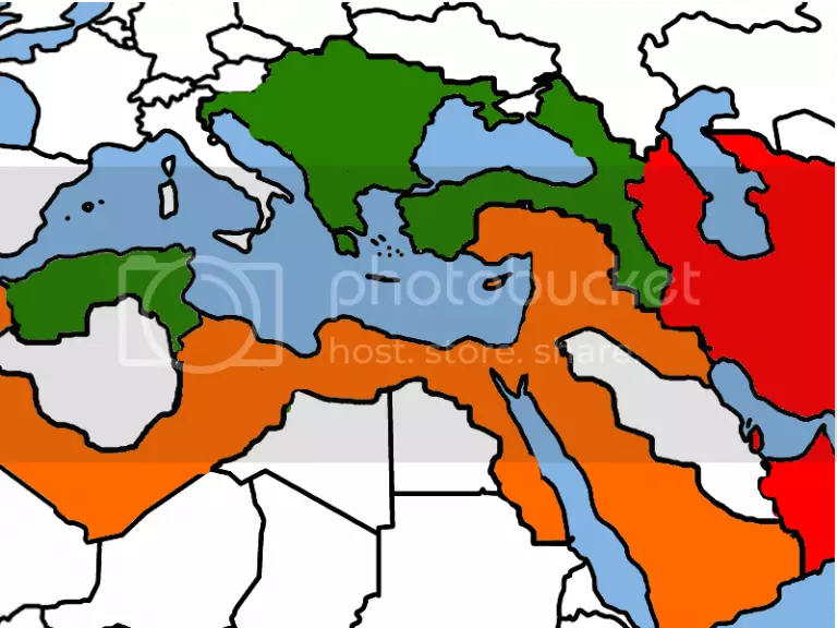Ottoman ແລະ caramanis empire ເປັນຂອງ 1578