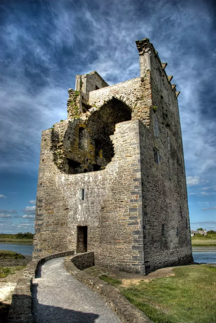 Le rovine del castello Kargafoyl