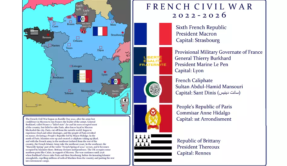 ပြင်သစ်နိုင်ငံပြည်တွင်းစစ်။ ဖြစ်လိမ့်မည်