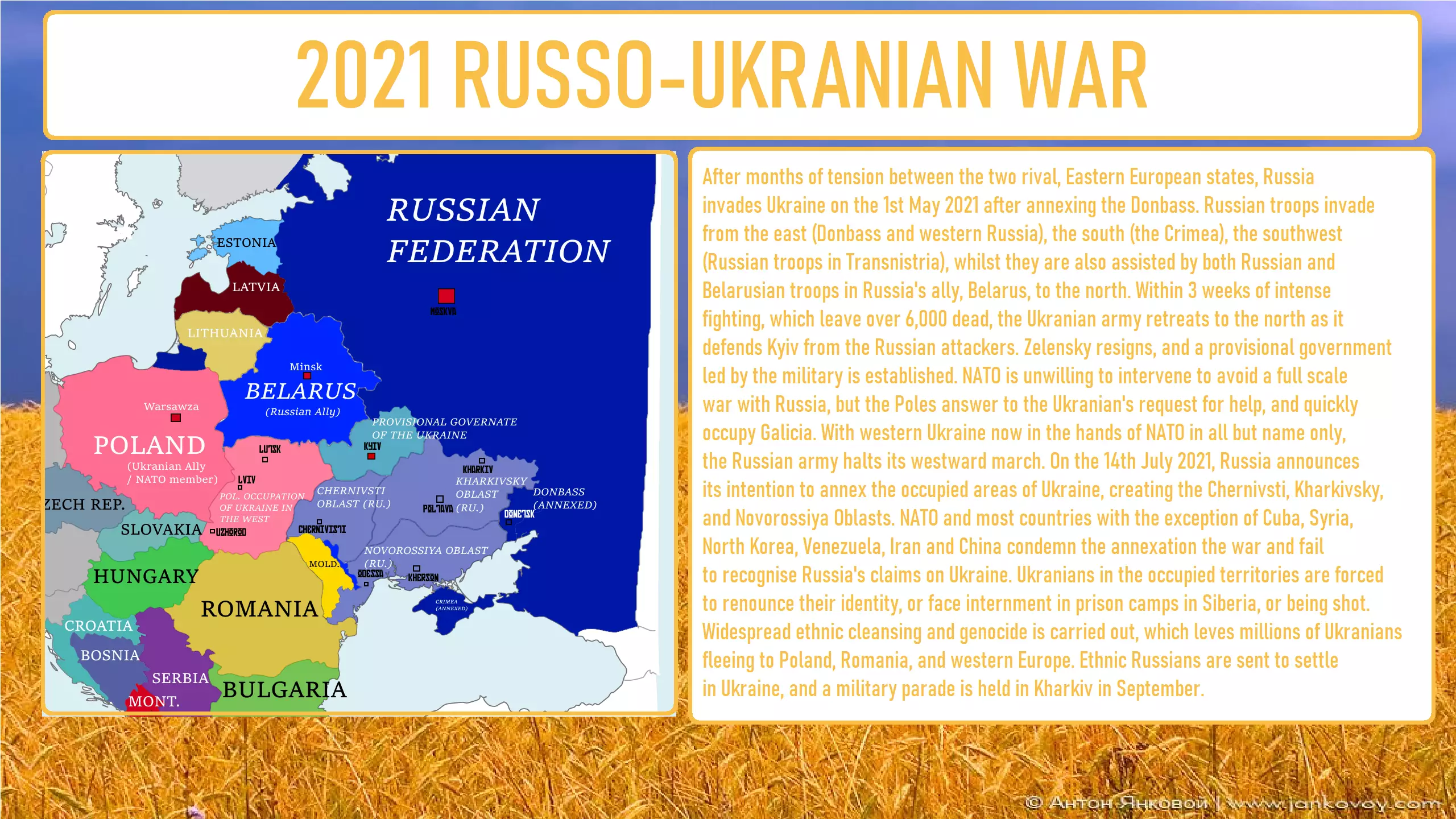 Wie im Westen ist ein möglicher russisch-ukrainischer Krieg zu sehen