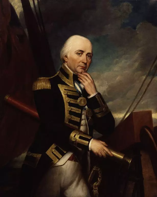 Commander of the British Fleet Catback Collingwood