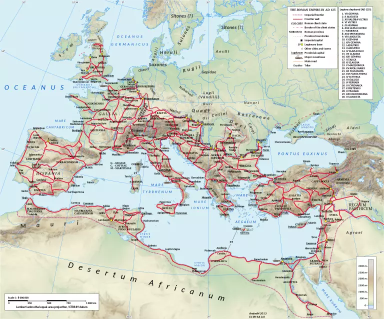 Inexplicable details in Roman roads, which are silent by historians