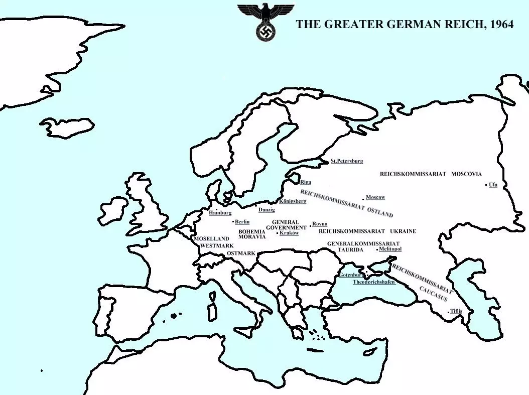 Europa in 1964 - die wêreld