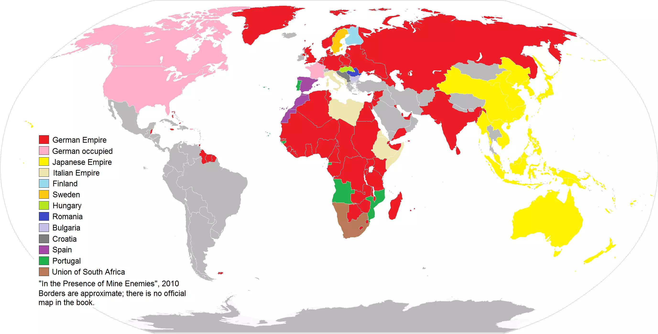 Briljante Maps (Verenigde Koninkryk): Wat sou die wêreld wees onder die gesag van Hitler? 805_5