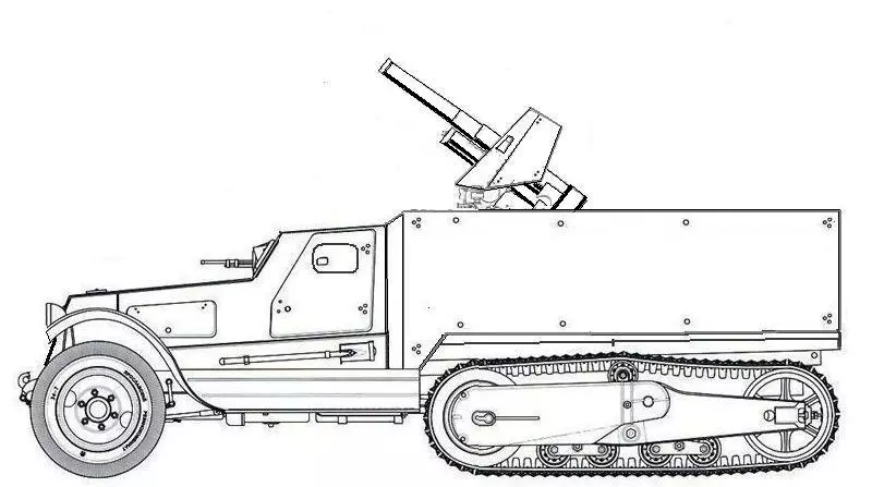 Alternative BTR RKKA ZIS TB-42 og fjölskylda bíla á stöðinni.