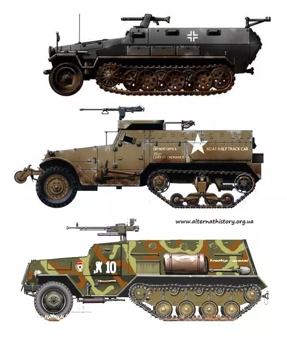 BTR-44 (ZIS B-3). A Szovjetunió