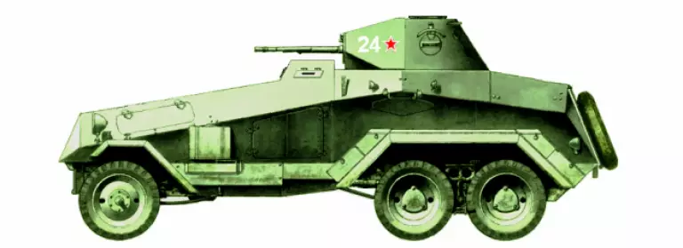 Ai Soviet Middle armored car ba-32