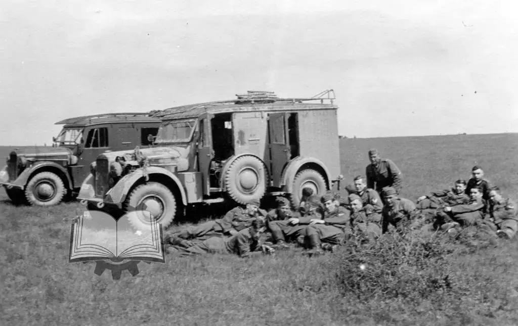 Radium van kfz.17, pwodwi nan diferan vèsyon