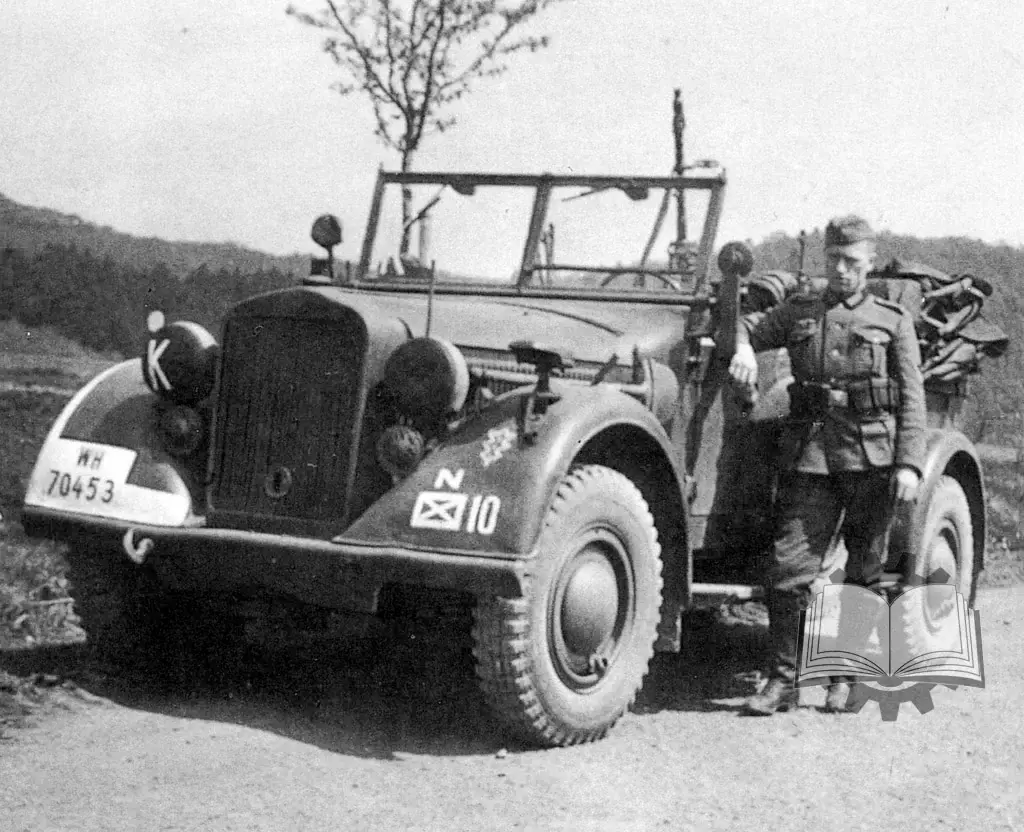 HORCH 901 KFZ.12, Grundlæggende version af maskinen